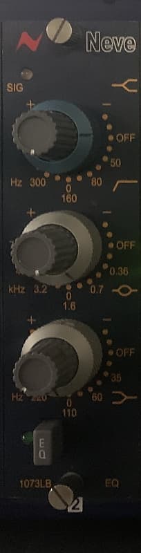 AMS Neve 1073LBEQ 500 Series Equalizer Module 2 de 2 | Reverb