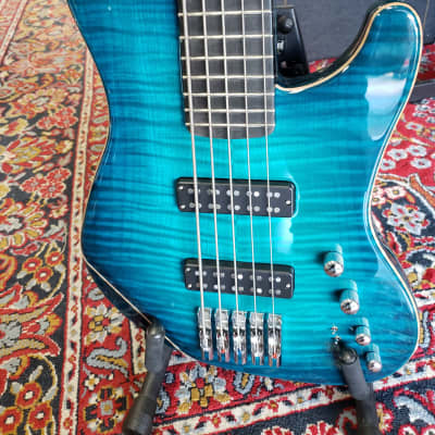 Status Graphite T Bass - Blue | Reverb