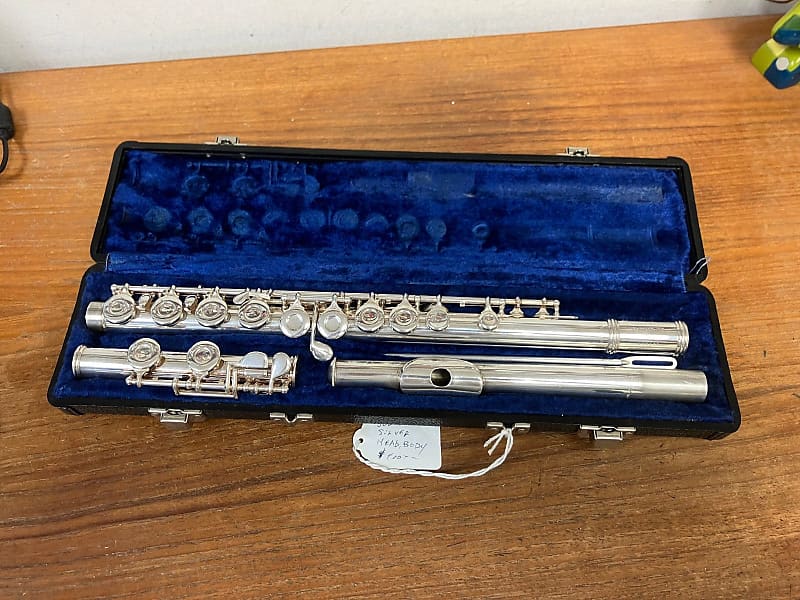 Used Gemeinhardt model M2-S Flute , Solid Silver Body and | Reverb