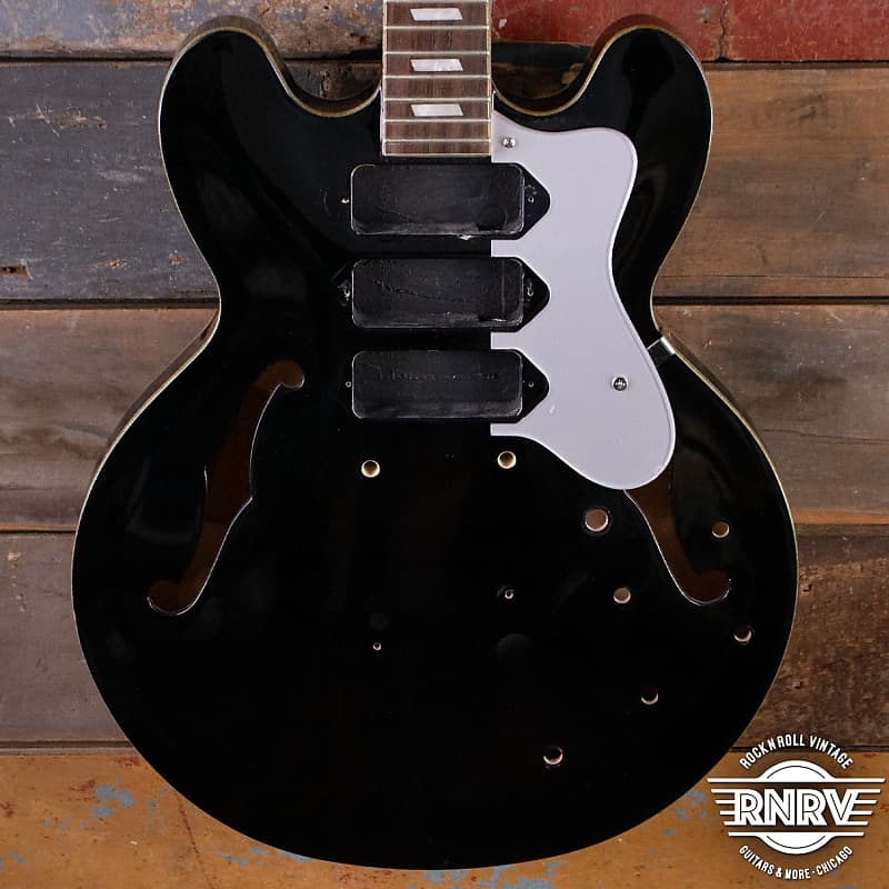 Epiphone Riviera P93 BP - Black Sparkle | Reverb