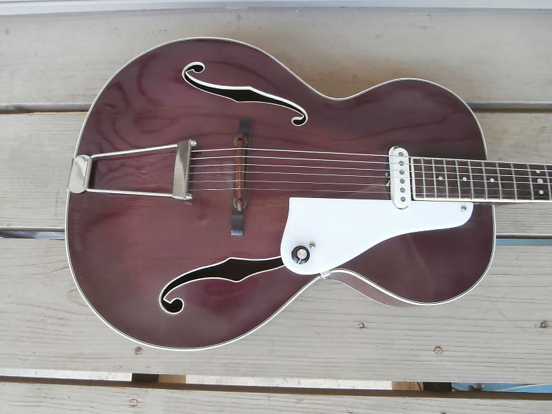 Vintage 1941 Epiphone Ritz Blonde Archtop Electric Guitar! | Reverb