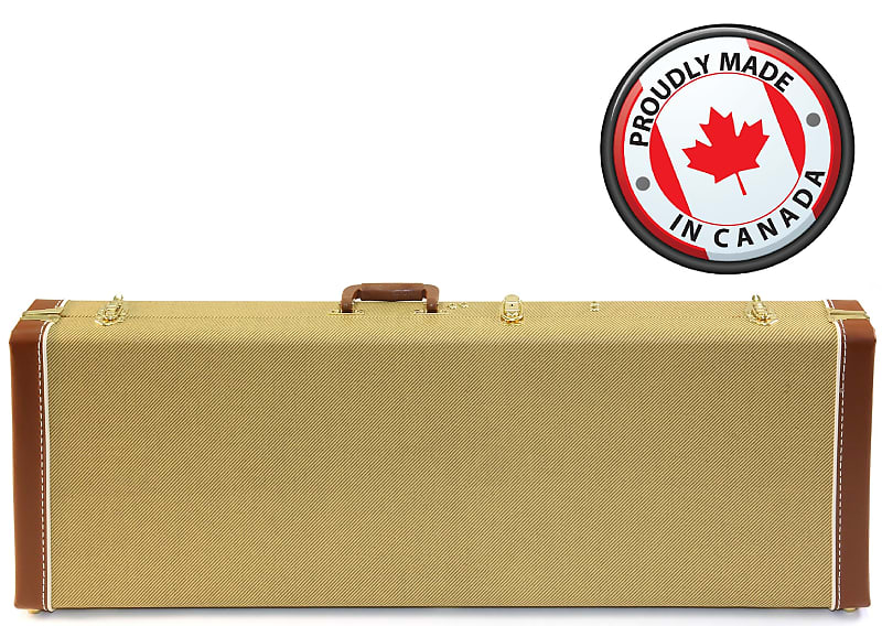 Deluxe Tweed Hardshell Rectangle Bass Guitar Case | Reverb Canada