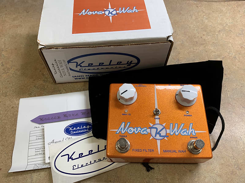 Keeley Nova Wah Pedal | Reverb