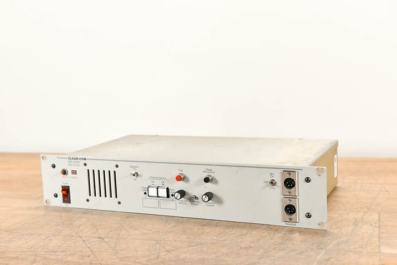 Clear-Com MS-200C 2-Channel Intercom Main Station CG00X0X | Reverb