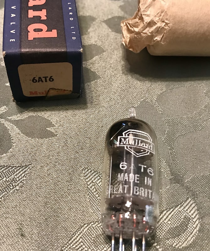 Mullard 6at6 NOS tube EBC90 | Reverb