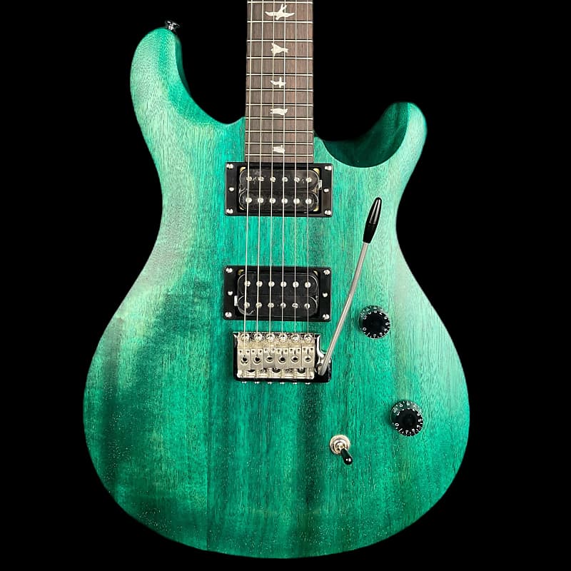 PRS SE CE 24 Electric Guitar In Satin Turquoise w/ Gigbag | Reverb