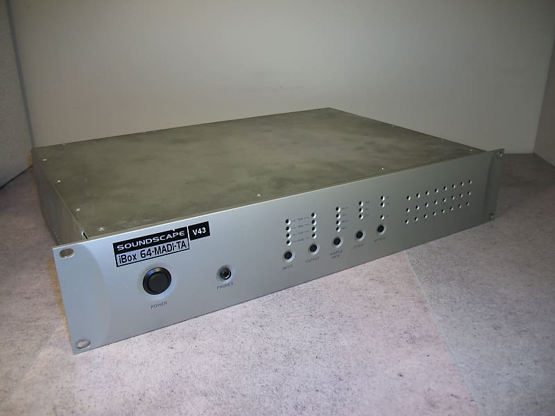 Sydec (Solid State Logic) Ibox64-MADI-TA (Alphalink) 24ch | Reverb