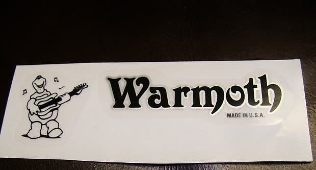 Warmoth Headstock Decal with Turtle Logo Guitar Bass Sealed | Reverb