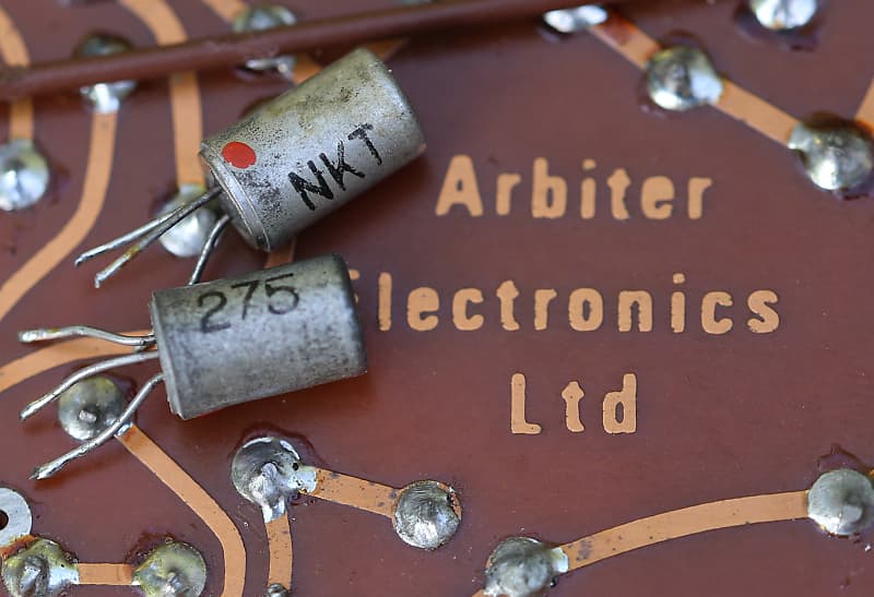 2x 1960s NKT275 Red Dot Transistors - Arbiter Electronics LTD | Reverb