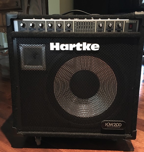 Hartke KM200 stereo, 4-channel keyboard amp w mic input | Reverb