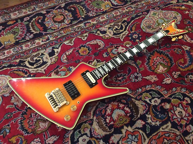 Dean Baby Z Sunburst With Case Made In USA | Reverb