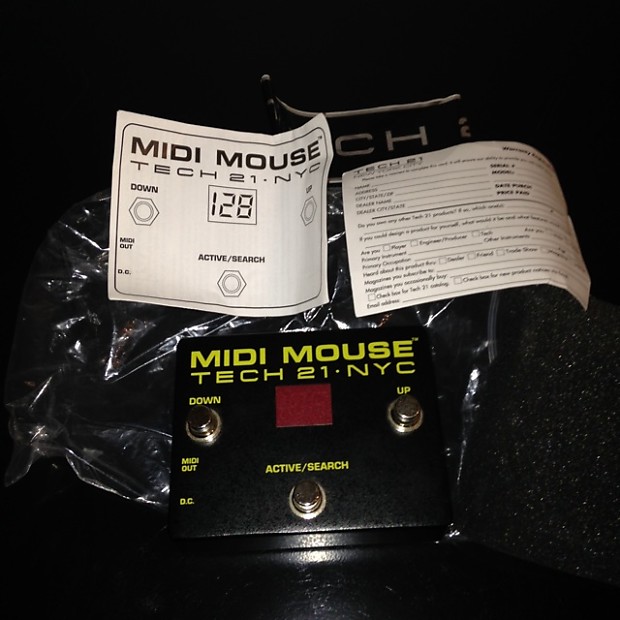 Tech 21 Midi mouse 2014 Black | Reverb