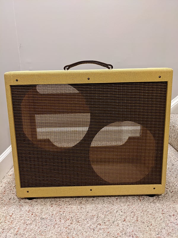 Mojotone Tweed Twin Low Power 2x12 Extension Cabinet | Reverb