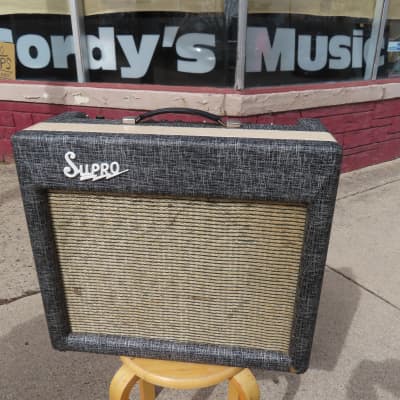 Vintage 1960 Supro 1690T Coronado Valco Amp Amplifier 2x10 | Reverb