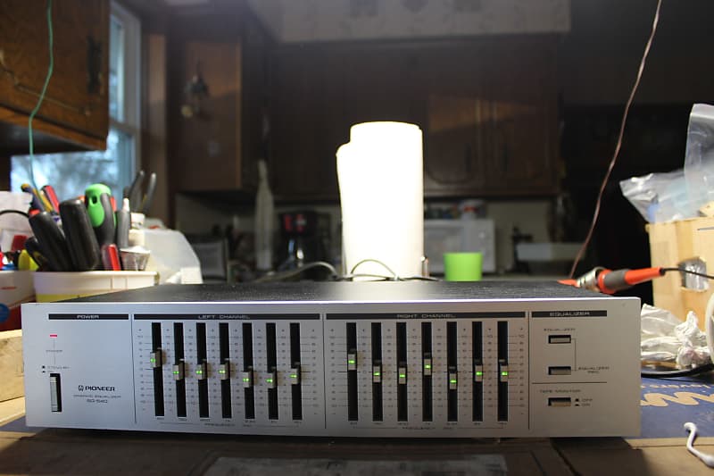 Restored Pioneer SG-540 7 Band Graphic Equalizer (12) | Reverb
