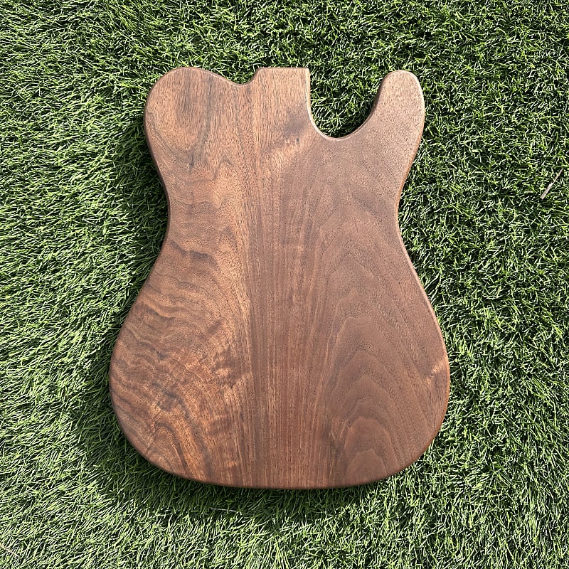 [ preview ] - Tele style - Single piece Walnut - choose your | Reverb