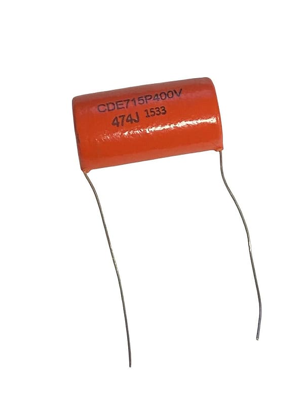 C-RD47-400 Capacitor, 400V, .47µF, Polypropylene Film Orange | Reverb
