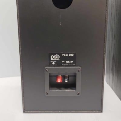 PSB 300 Pair Of Bookshelf Speakers - Black | Reverb