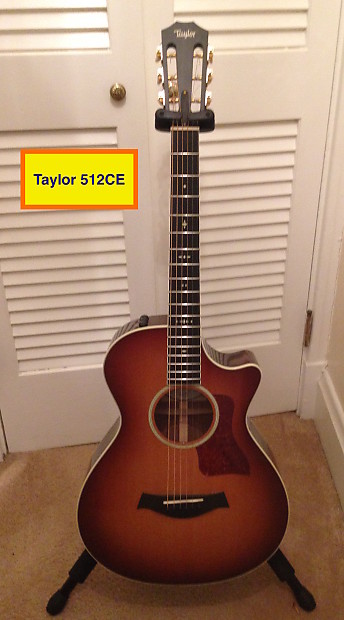 Taylor 512ce 12-Fret FLTD Fall Limited 2014 Sunburst | Reverb