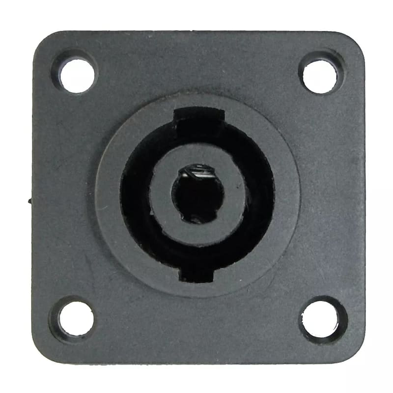 Speakon Jack Flat Speaker Box Panel Mount Stage Plug | Reverb