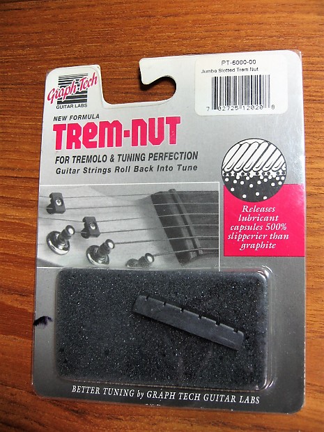 Graph Tech Trem-nut/Graphite Tremolo Nut Black | Reverb