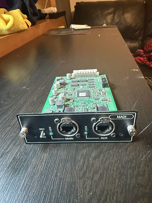 Dual Cat5 madi card for Soundcraft si series boards | Reverb