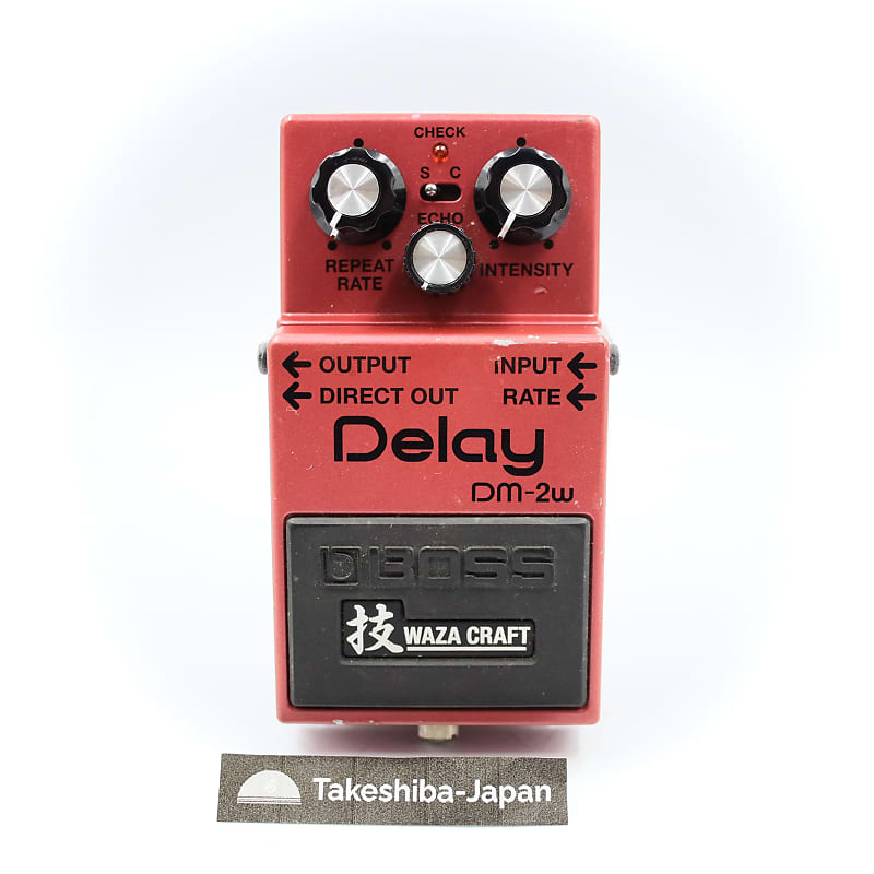 Boss DM-2W Delay Waza Craft Made in Japan Guitar Effect Pedal | Reverb