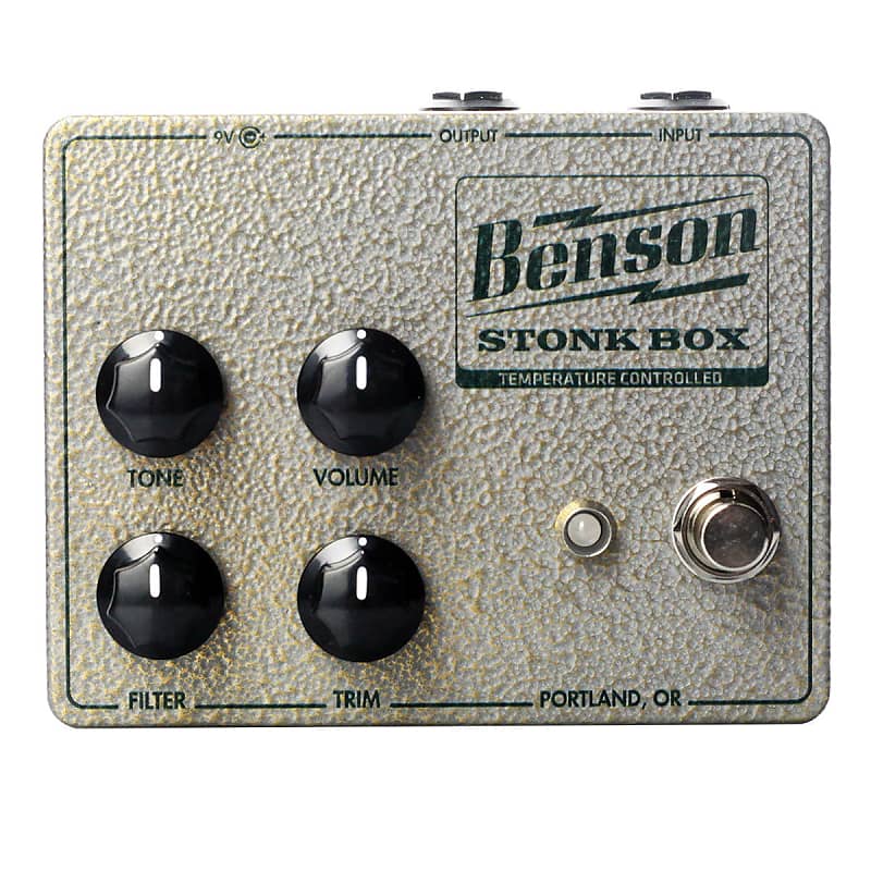 Benson Stonk Box Automatic Thermal Bias Fuzz Pedal | Reverb