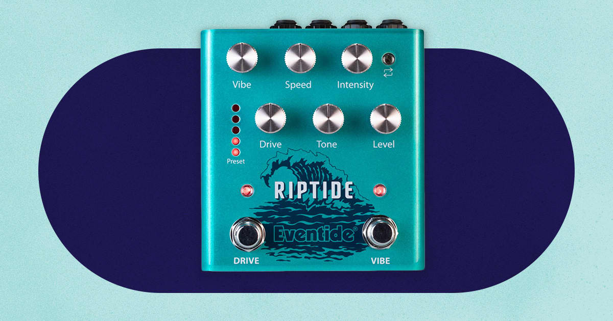 Video: The Eventide Riptide Combines Vibe & Overdrive In | Reverb News