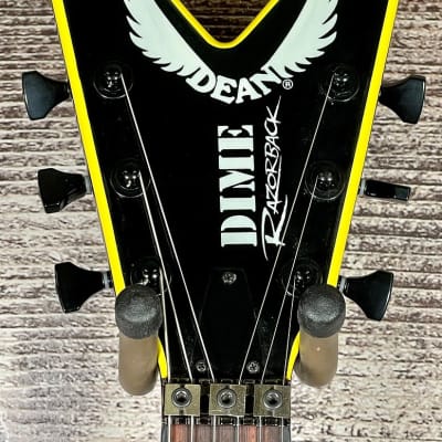 Dean Dimebag Razorback "Yellow Devil" Electric Guitar | Reverb