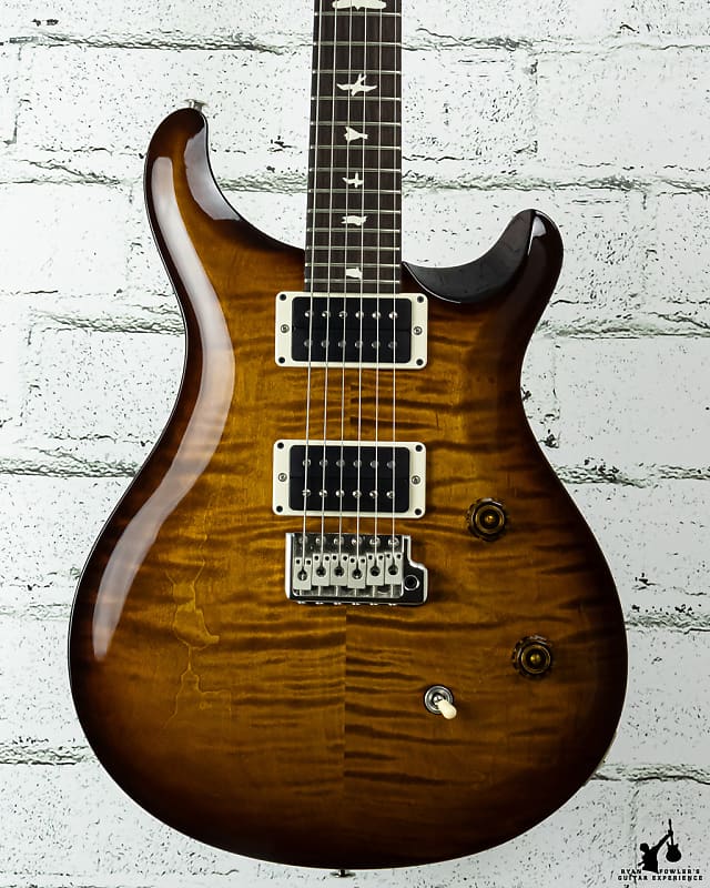 PRS CE24 Black Amber w/ bag (#4413) | Reverb