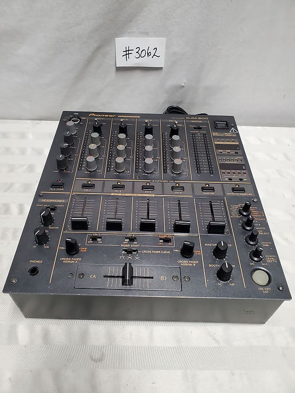 Pioneer DJM-600 Professional Four Channel DJ Mixer with | Reverb
