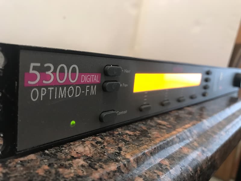 Orban OPTIMOD-FM 5300 Broadcast Audio Processor | Reverb