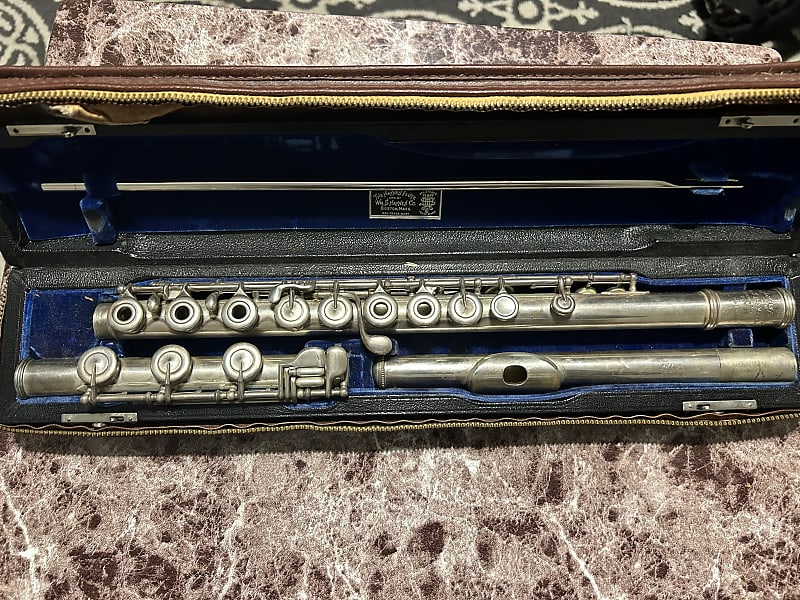 Used Haynes Handmade Silver Flute- 1960 | Reverb