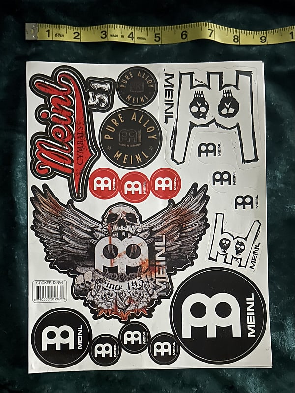 Meinl Stickers-Sheet | Reverb