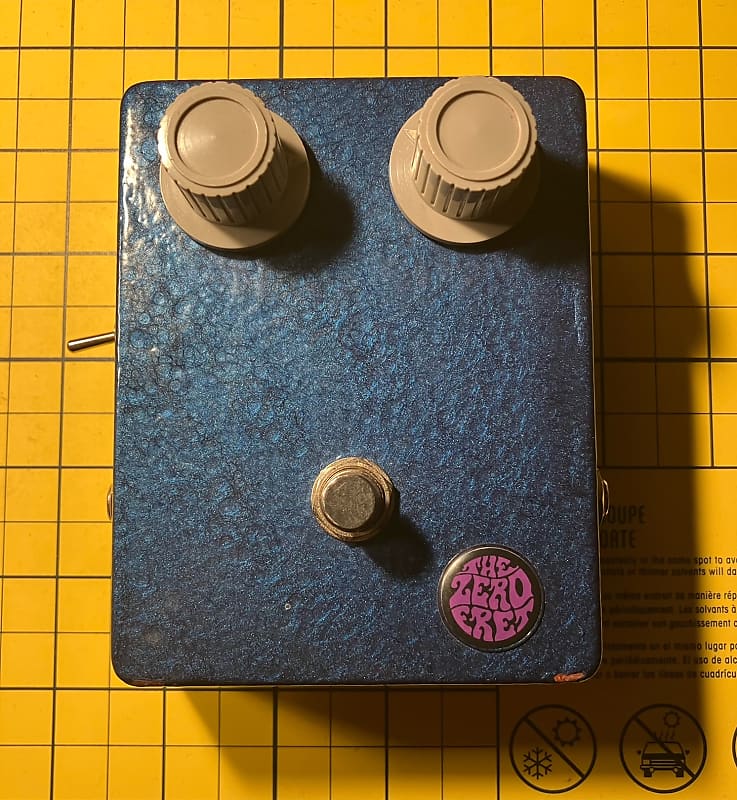 THE ZERO FRET EARTH SOUND RESEARCH - GRAPHIC FUZZ 2020 Blue | Reverb