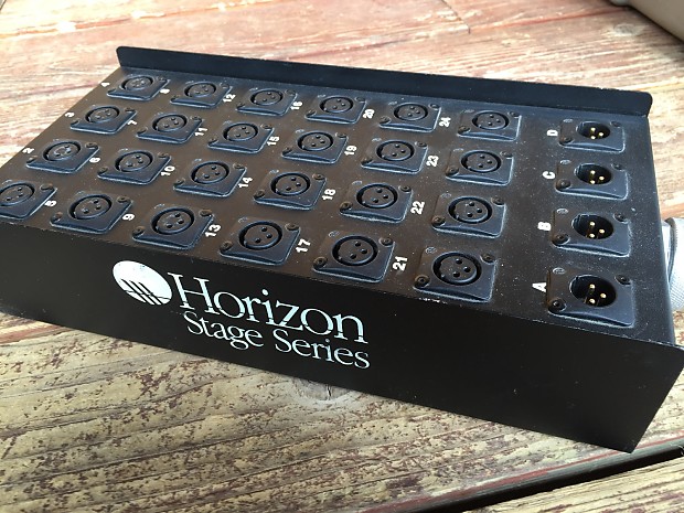 Rapco Horizon Stage Series 24 Channel 4 Return 100' Snake | Reverb