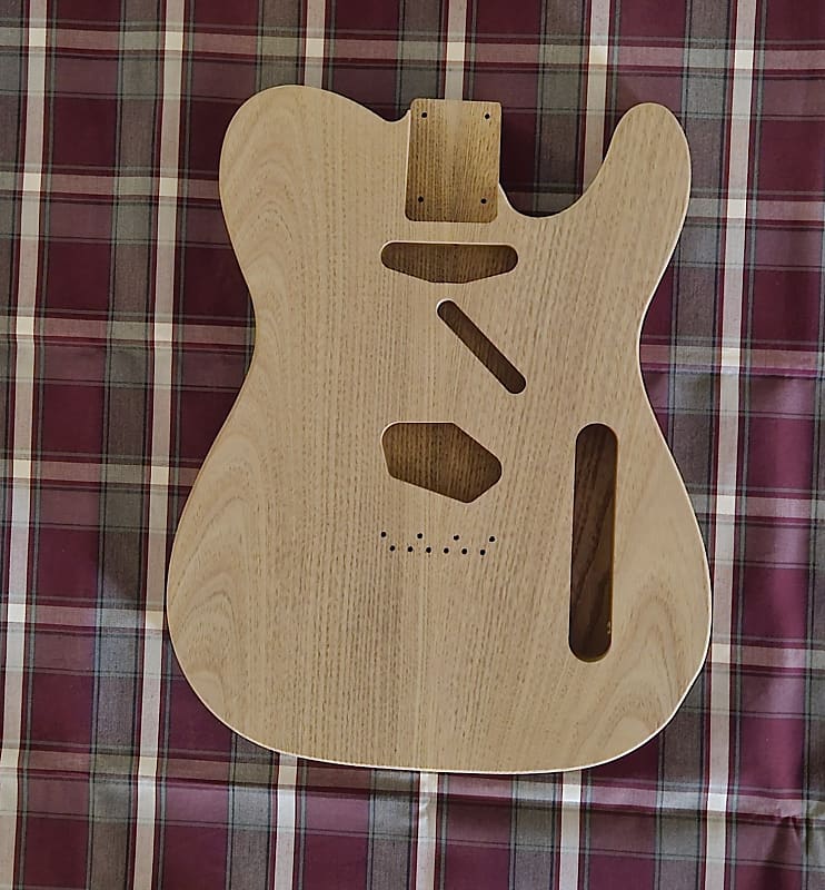 Woodtech Routing - 2 pc Catalpa Telecaster Body - Unfinished | Reverb