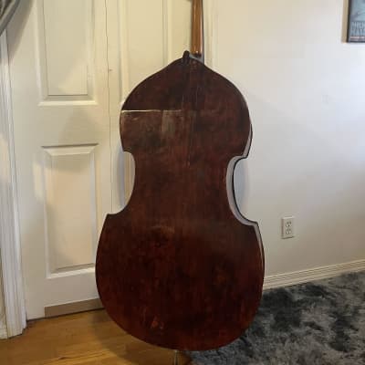 1880's Tyrolean Flatback Upright Bass | Reverb