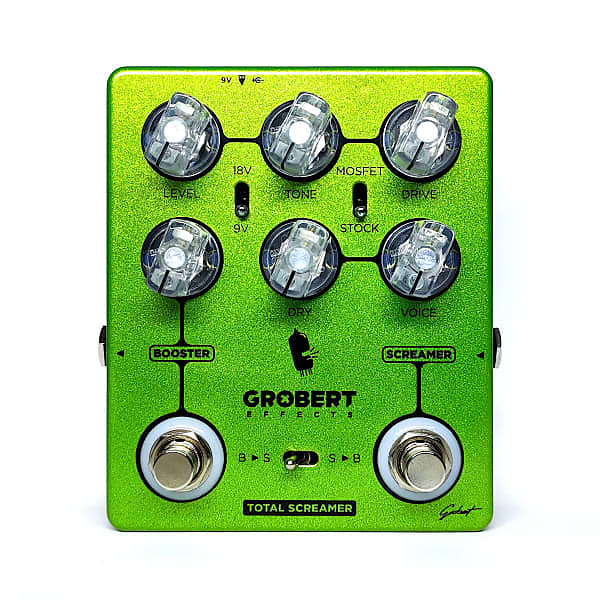 Grobert Effetcs Total Screamer - multi voice TS type with | Reverb UK