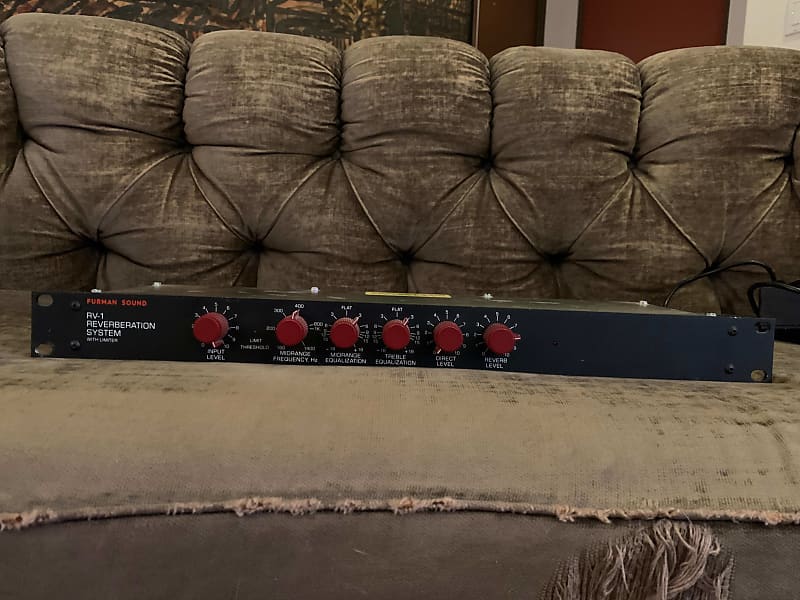 Furman RV-1 Spring Reverb with Limiter | Reverb