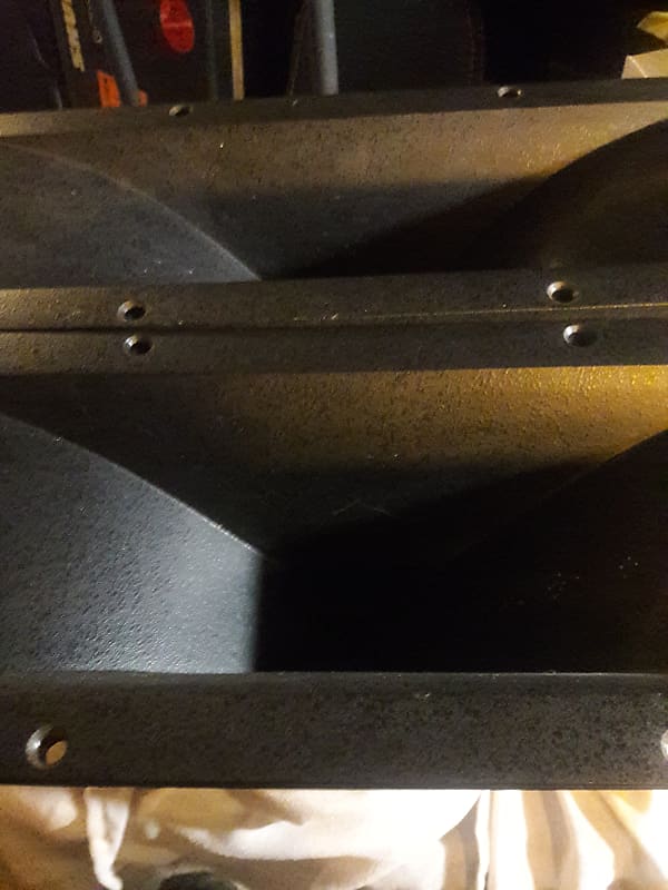 PAIR JBL 2370A 1985 - Black plastic | Reverb