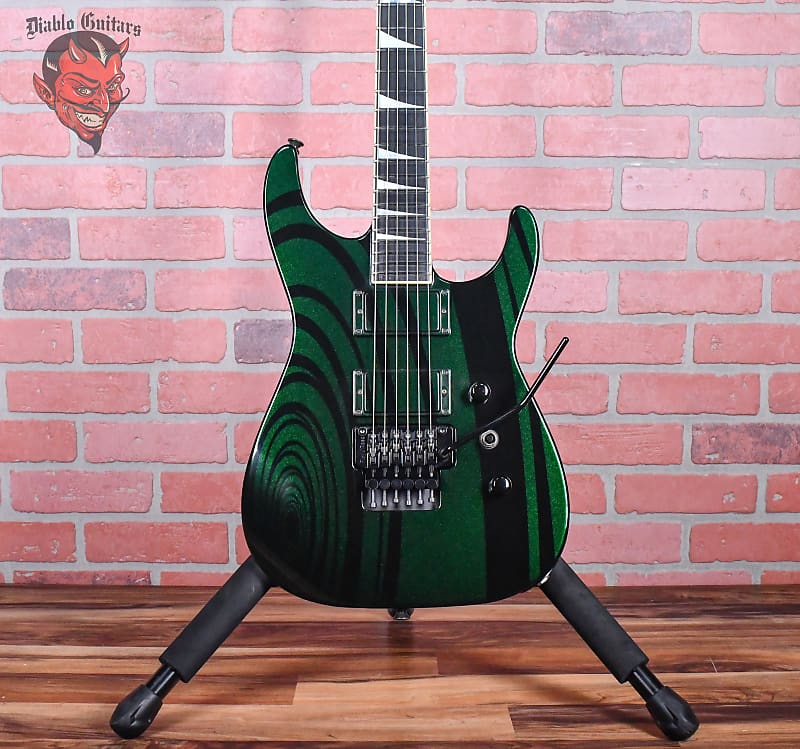 Jackson Custom Shop SL2 Soloist Interference Vortex | Reverb Australia