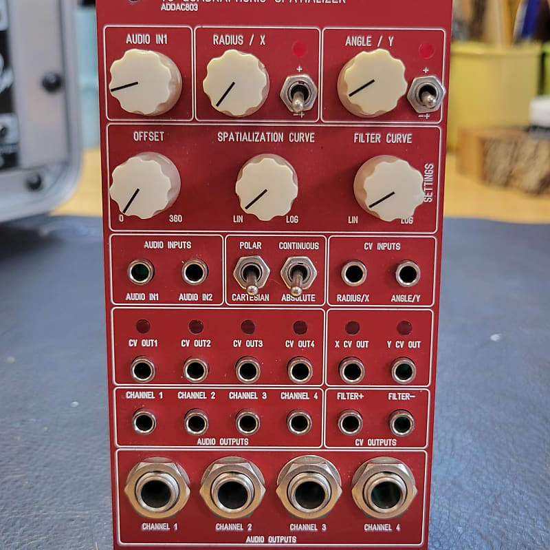 ADDAC System VC Quadraphonic Spatializer ADDAC803 | Reverb