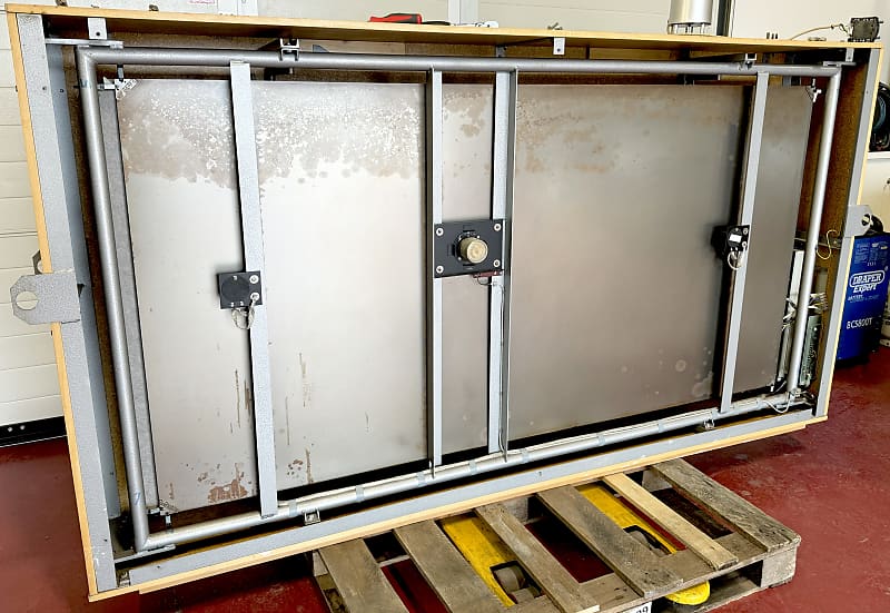 Vintage EMT 140 Stereo transistor reverb plate | Reverb