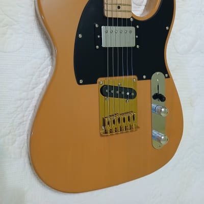 Harley Benton TE-52 NA 2022 High Gloss Natural Finish Tele | Reverb