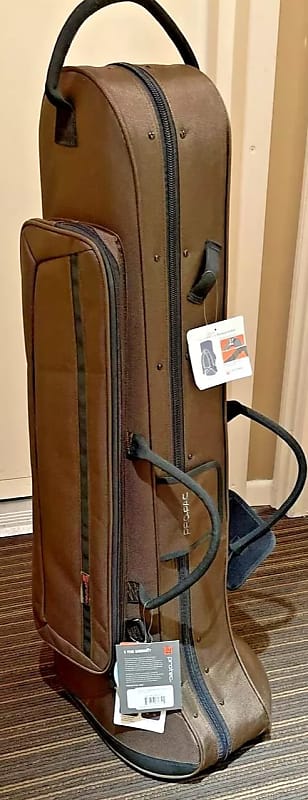 BEAUTIFUL Pro-Tec Tenor Trombone Contoured Pro Pac Case | Reverb