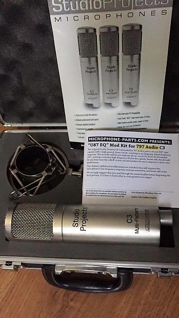 Studio Projects C3 condenser microphone u87 eq mod | Reverb