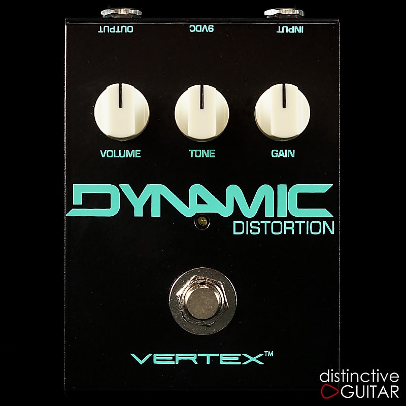 Vertex Dynamic Distortion Black - Germanium Fuzz / Tube | Reverb