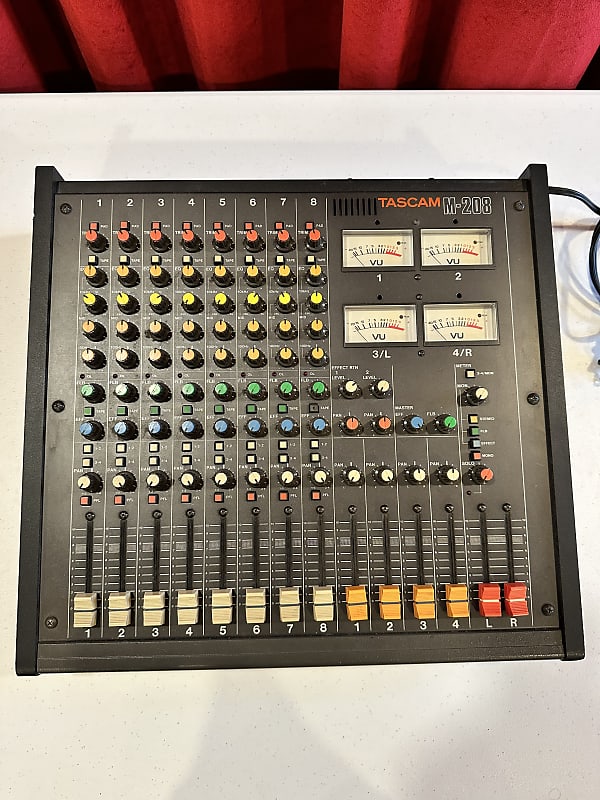 Tascam M-208 8 Channel 4 Bus Mixer | Reverb